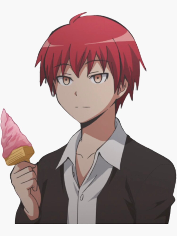 "karma akabane " Sticker by YourselfNow | Redbubble