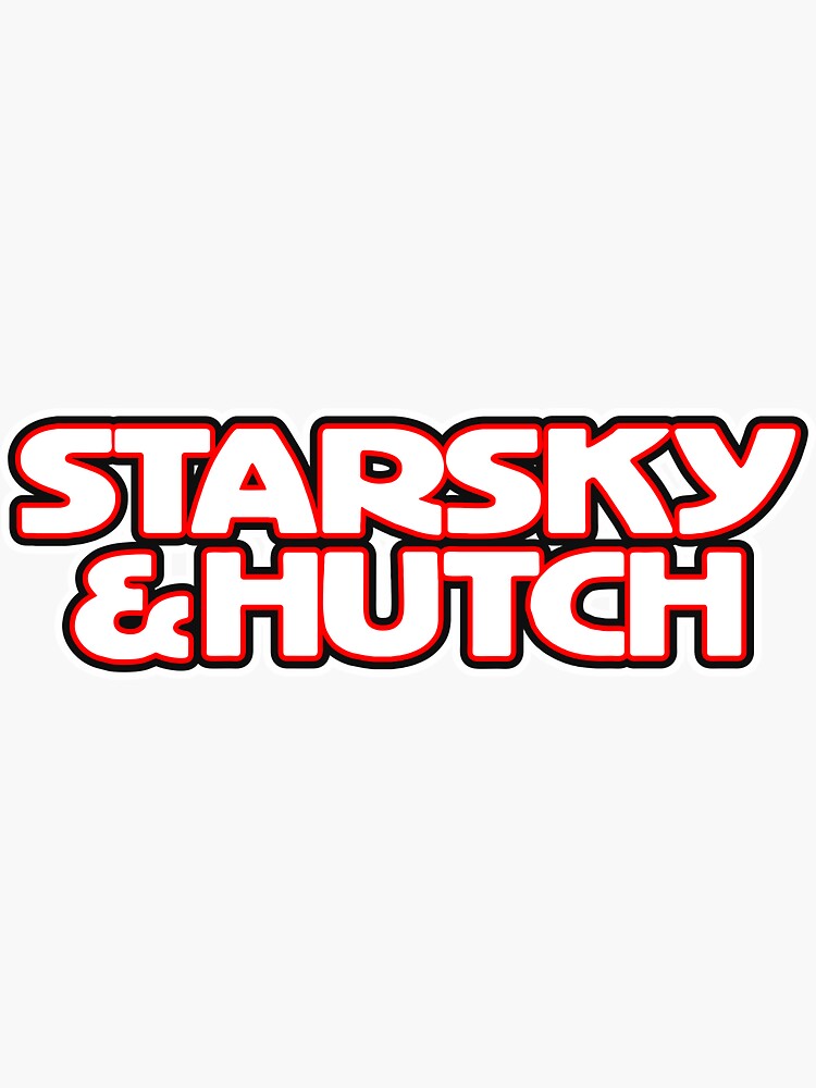 "STARSKY AND HUTCH" Sticker by zelimnurkh | Redbubble