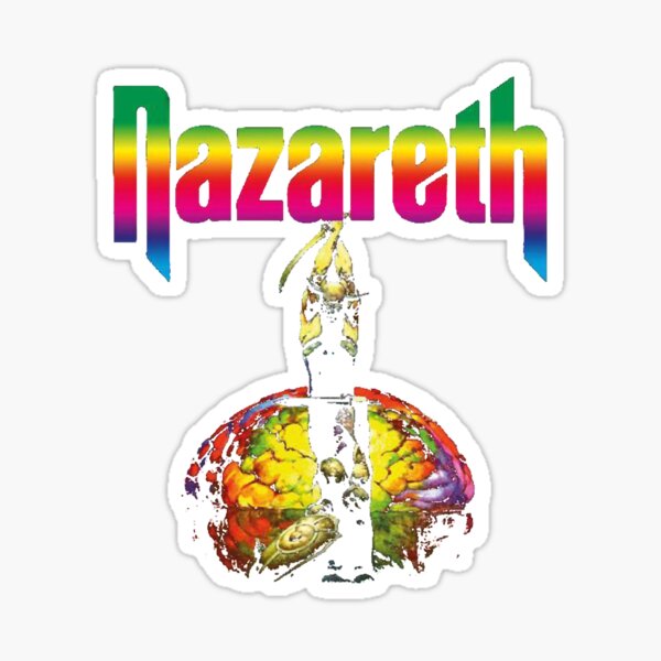 "Nazareth" Sticker by orner226 | Redbubble
