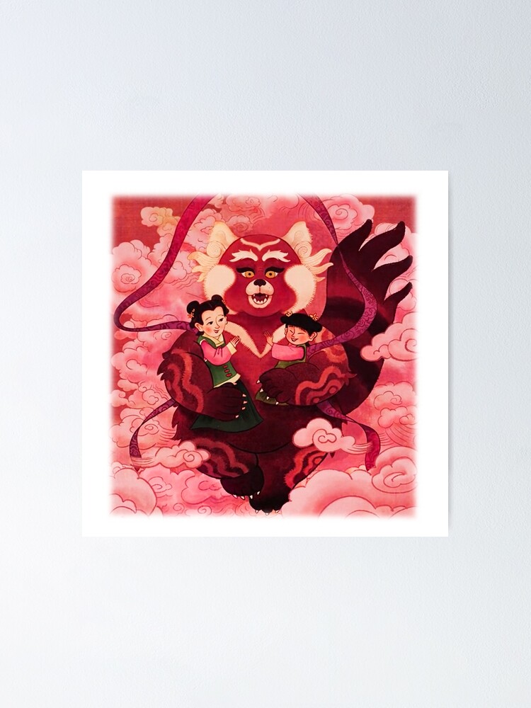 "Turning Red (Sun Yee's Tale)" Poster by zirnurzaheer | Redbubble