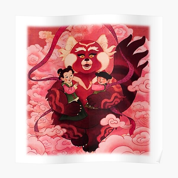 "Turning Red (Sun Yee's Tale)" Poster by zirnurzaheer | Redbubble