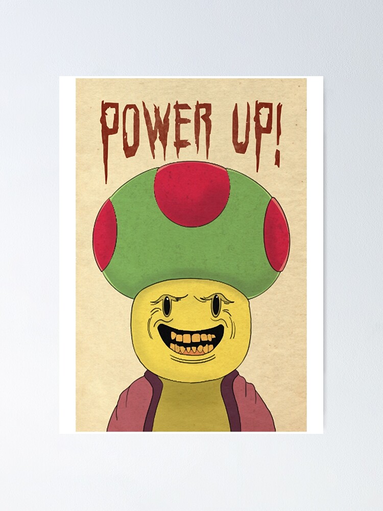 "Power Up! " Poster for Sale by KUTmV | Redbubble