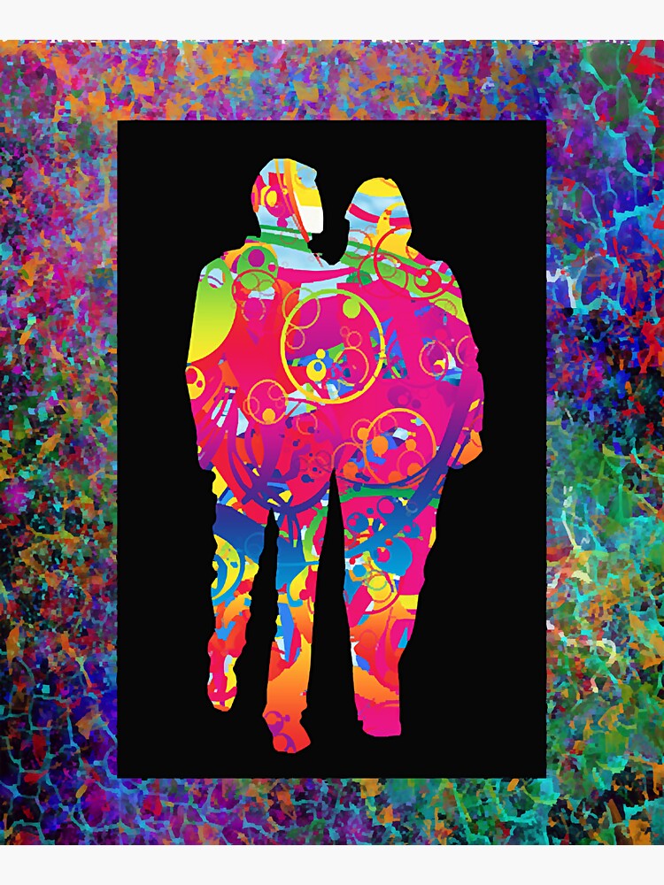 "Togetherness " Sticker for Sale by ng2493 | Redbubble