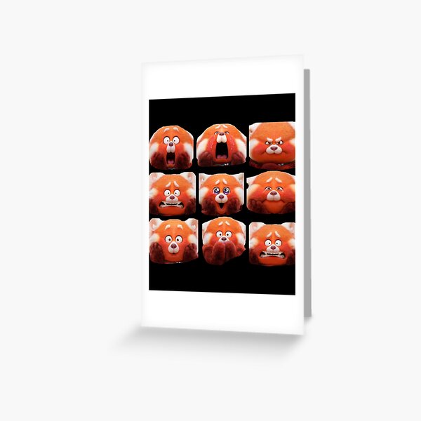 "happiness red - very angry red - crying red - Turning red ,Turning red ...