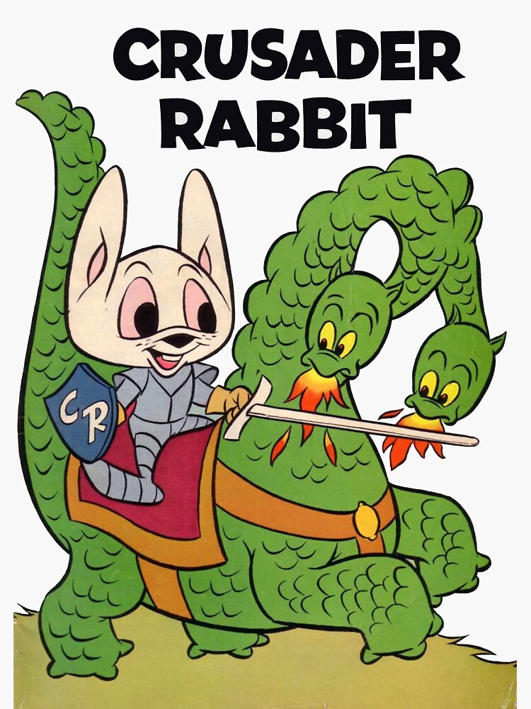 "Rabbit Dragon" Sticker by DorothyLira | Redbubble