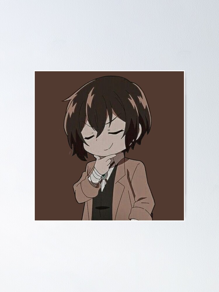 "Cute dazai osamu chibi" Poster for Sale by HDR-design | Redbubble