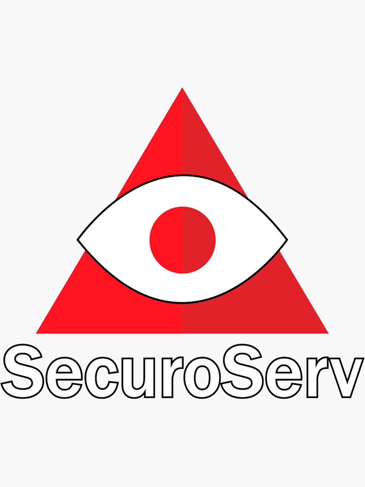 "SecuroServ " Sticker by ARISIKADA | Redbubble