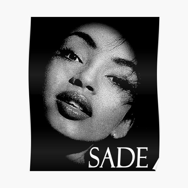 "Sade Singer Portrait Vintage Art" Poster for Sale by AlvaradoUS ...