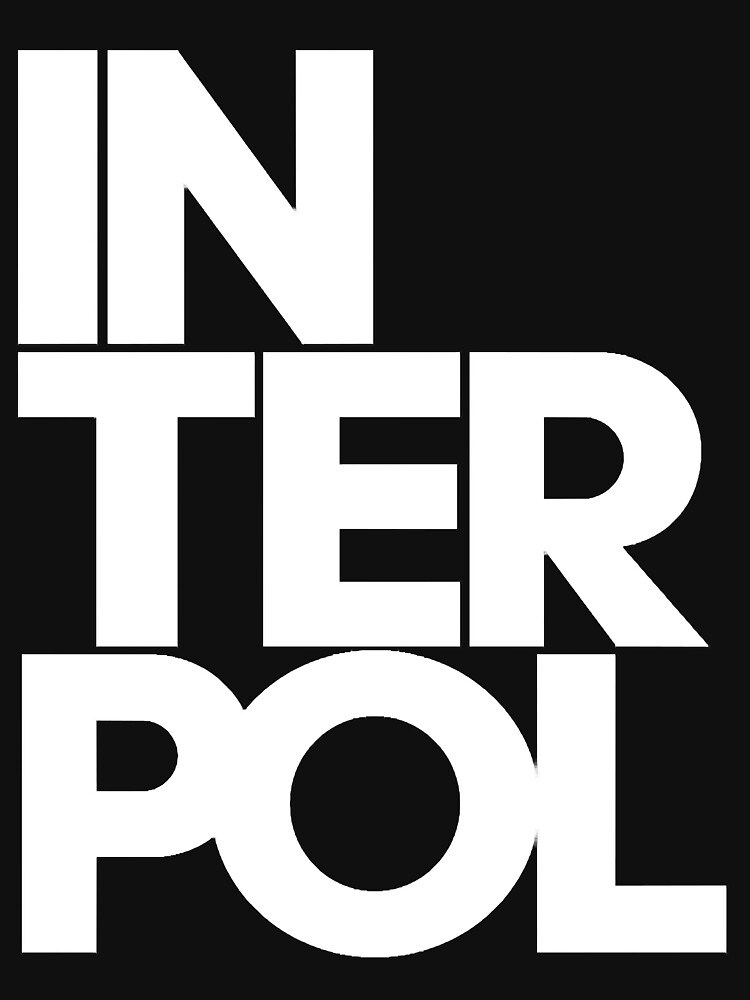 Camiseta esencial for Sale con la obra «Interpol» de ErlingPuskas | Redbubble
