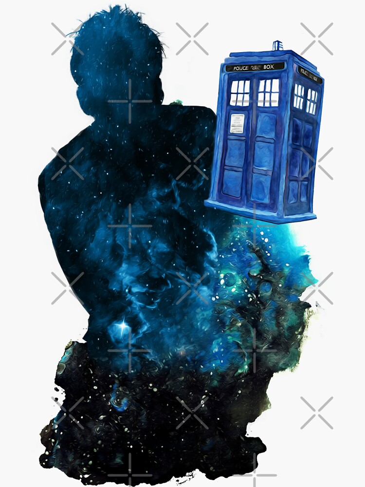 "Doctor in Space 2" Sticker for Sale by ZuleYang | Redbubble