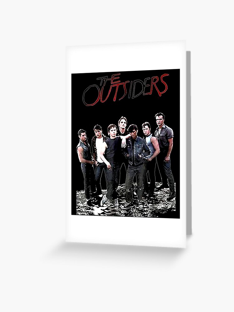 "Special Present The Outsiders Lovers Movie Poster" Greeting Card for ...