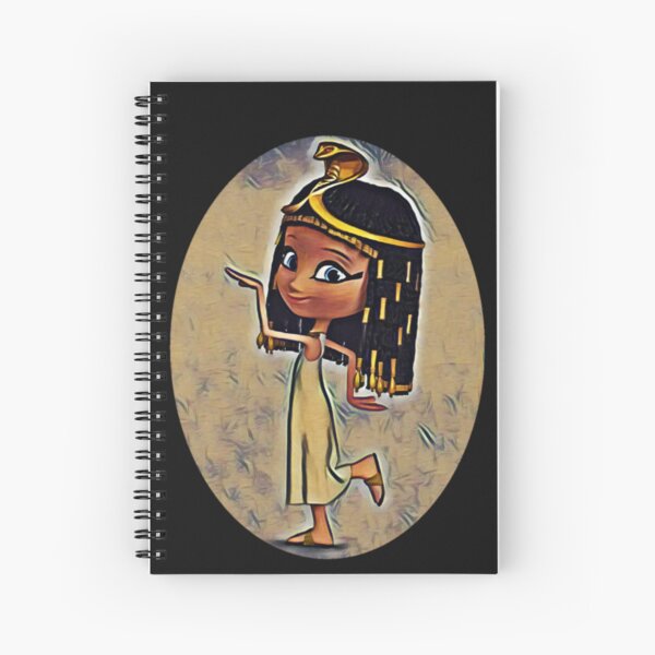 " Cleopatra painting, Cleopatra drawing" Spiral Notebook for Sale by anafofa | Redbubble