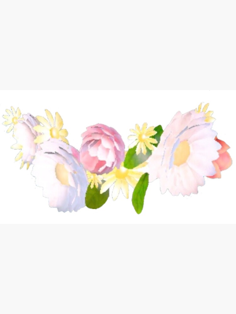"Snapchat Flower Crown" Poster by oliviacaroline | Redbubble