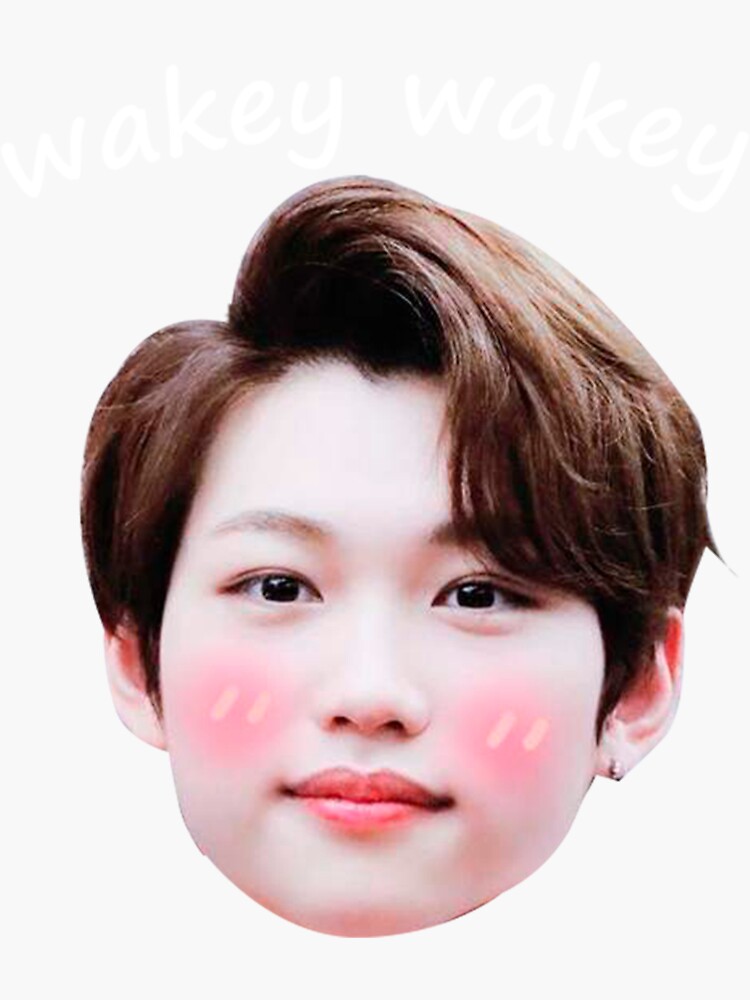 "Stray Kids FELIX Wakey Wakey " Sticker for Sale by TotallyIdolss ...