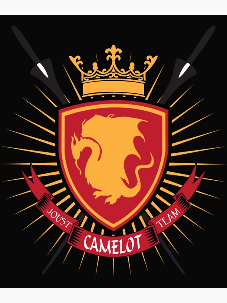 "Camelot Jousting Team " Poster for Sale by Jasaparells | Redbubble