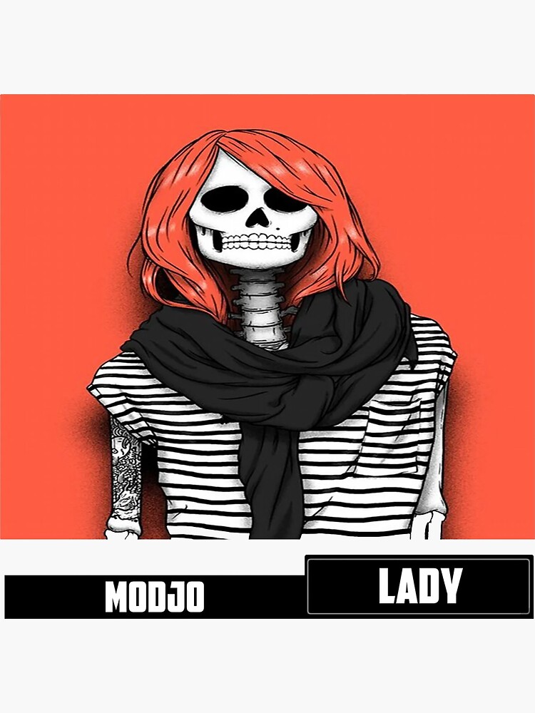 "Modjo and Lady" Sticker by fiolityasasi | Redbubble