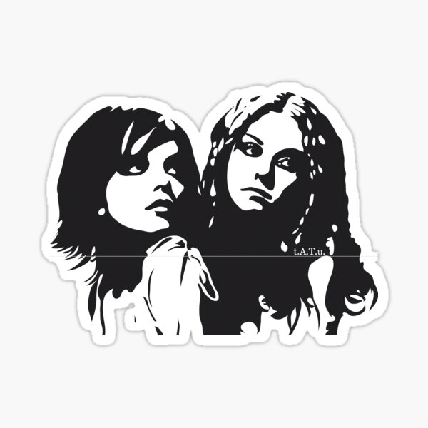 "Duo tATu" Sticker by fiolityasasi | Redbubble