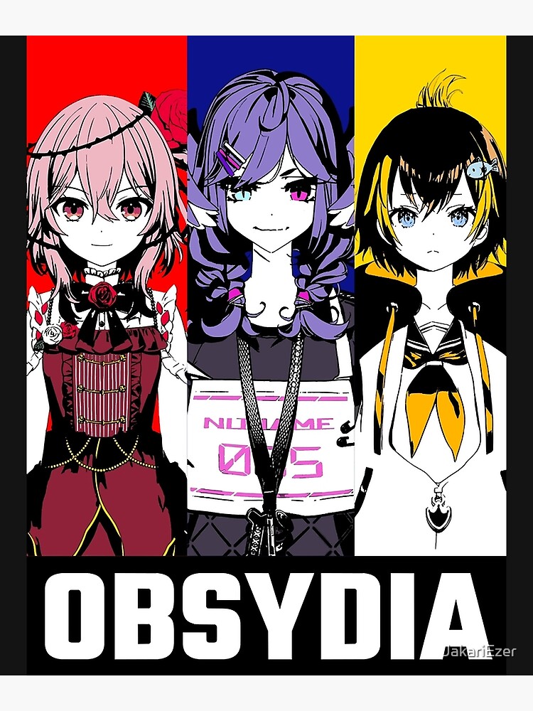 "Nijisanji EN OBSYDIA Nijisanji Nijisanji Poster" Poster von JakariEzer ...