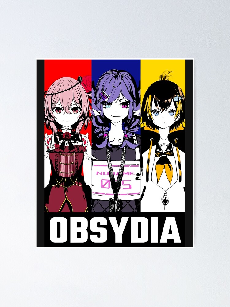"Nijisanji EN OBSYDIA Nijisanji Nijisanji Poster" Poster von JakariEzer ...