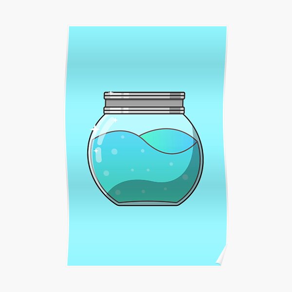 "Shield Potion - Big Pot Shield - Illustration Art" Poster for Sale by ...