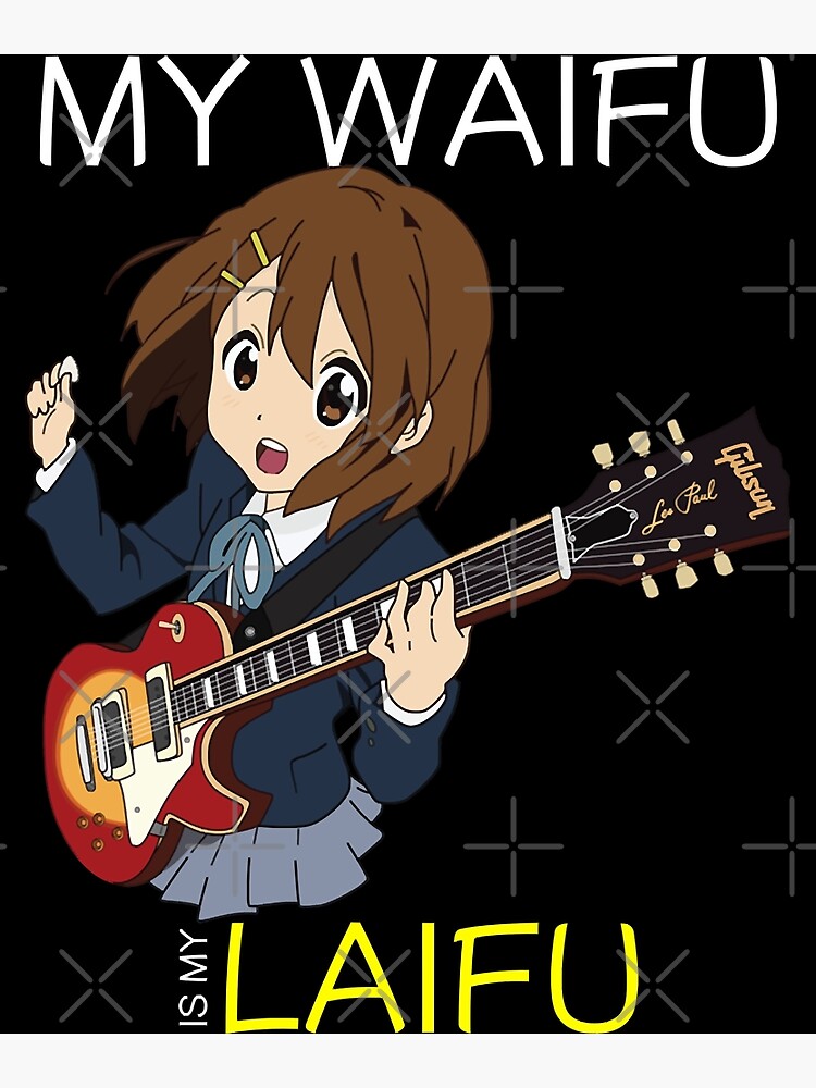 "Apprehension Innocence Girl Beauty Yui Waifu Inspired Anime Graphic ...