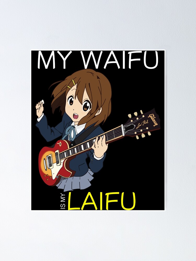 "Apprehension Innocence Girl Beauty Yui Waifu Inspired Anime Graphic ...