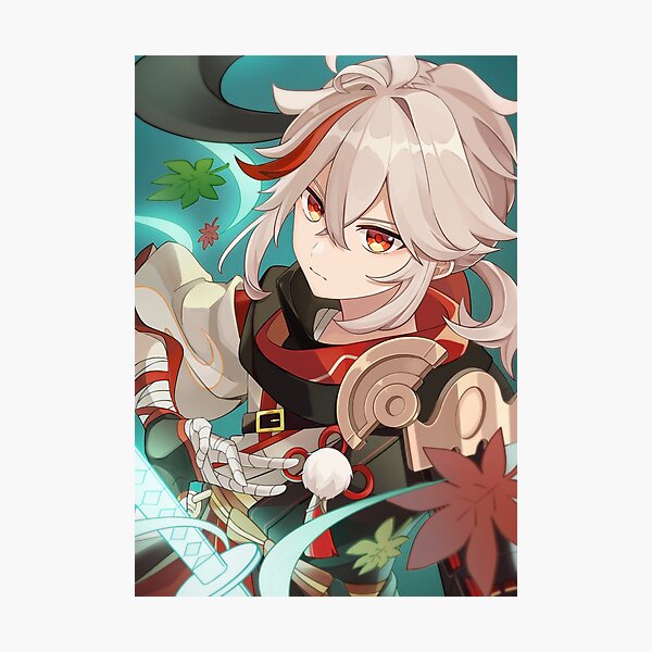 Kaedehara Kazuha Photographic Print For Sale By Seodalmi Redbubble