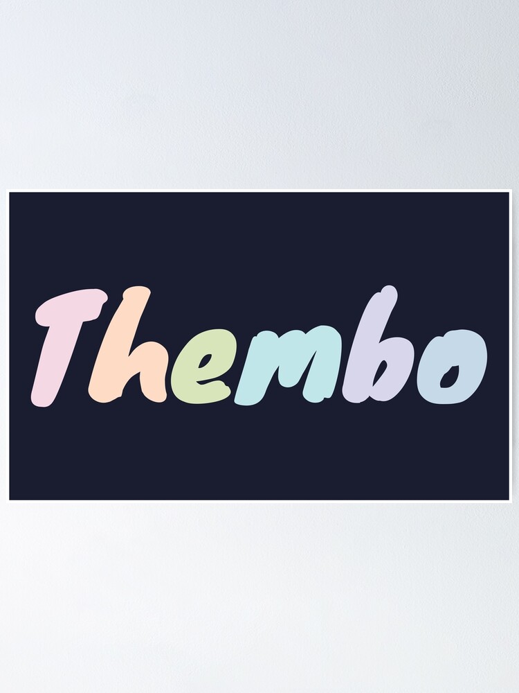 "Thembo Pride| Non-Binary Genderfluid Bimbo" Poster for Sale by ...