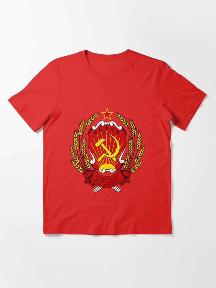 "Russian SFSR" T-shirt for Sale by Devotee1973 | Redbubble | soviet t ...