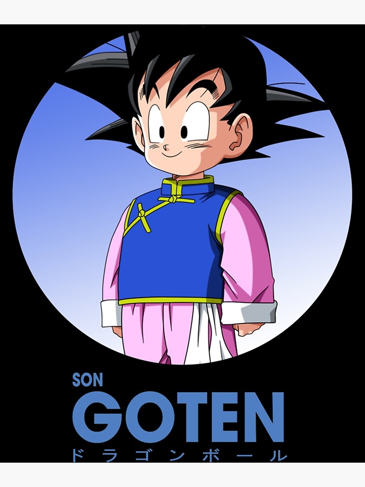 Son Goten Goku Dragon Anime Ball Art Essential Art Print For Sale
