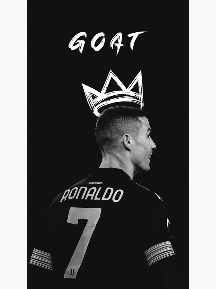 "Cristiano Ronaldo Goat" Sticker for Sale by nicopom | Redbubble