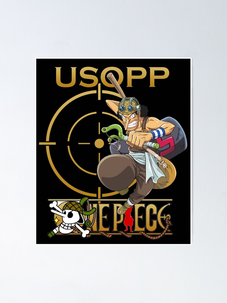 "One Piece, Usopp" Poster for Sale by Right-Stop | Redbubble