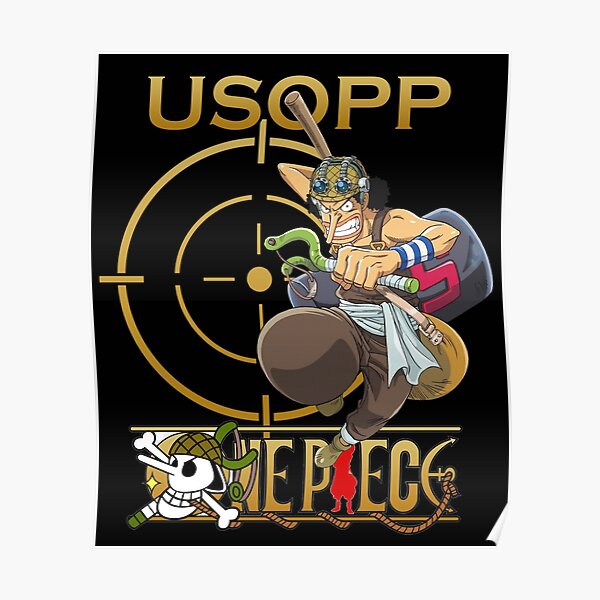 "One Piece, Usopp" Poster for Sale by Right-Stop | Redbubble