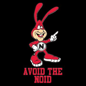 "Avoid the Noid" Sticker for Sale by Stuffandwhatnot | Redbubble