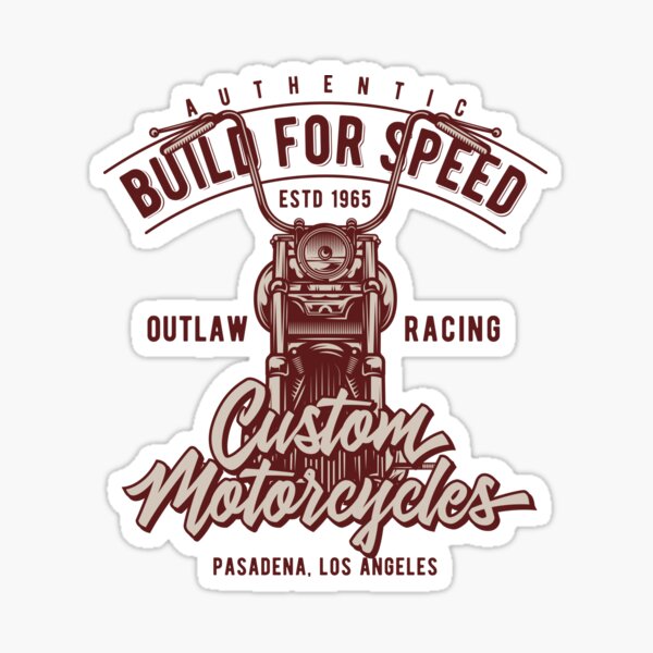 "Build for Speed" Sticker by Victor2202 | Redbubble