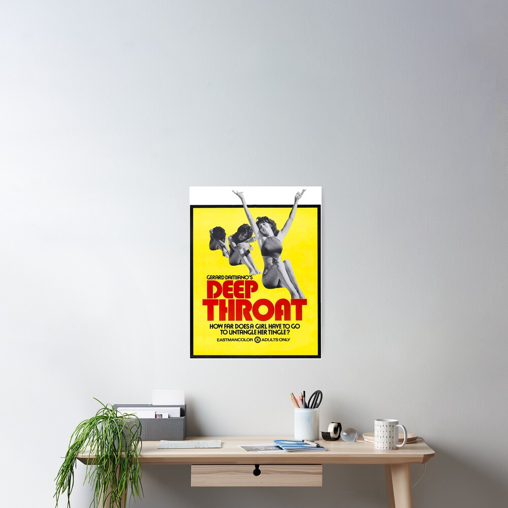 Vintage Poster Deep Throat Poster For Sale By Bigcreation Redbubble