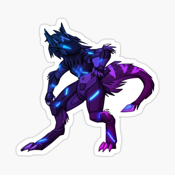 "Protogen " Sticker by PrintEnvyDesig | Redbubble
