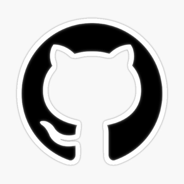 "git hub " Sticker for Sale by polygo | Redbubble