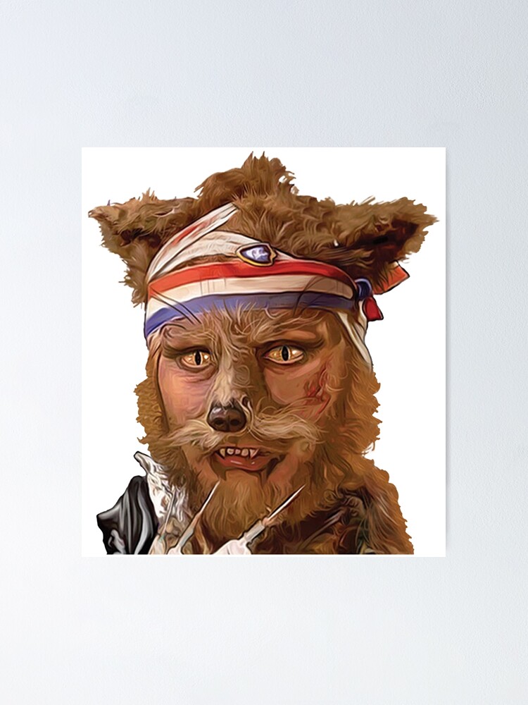 "The Mighty Boosh, Crack Fox" Poster by annafox463 | Redbubble