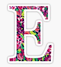 Letter E: Stickers | Redbubble