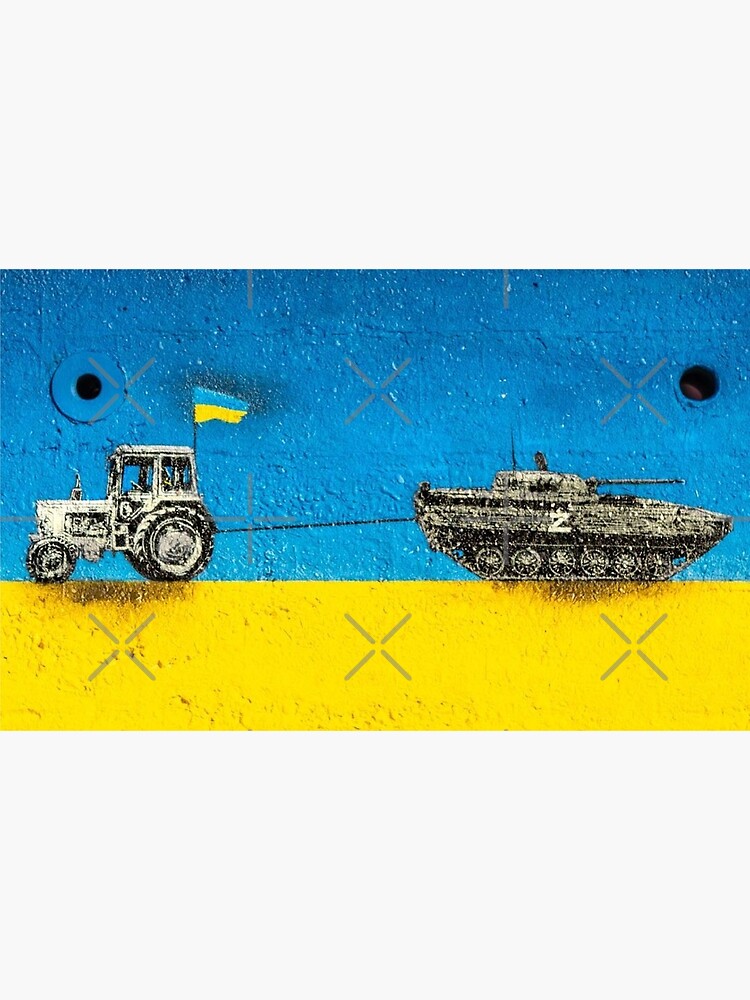 "Ukrainian tractor pulling tank , Ukraninan farmer tractor , Ukraine ...