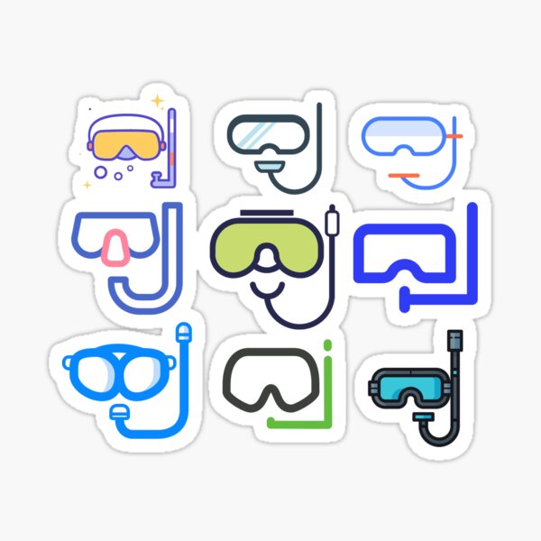 "scuba diving" Sticker by likbatonboot | Redbubble