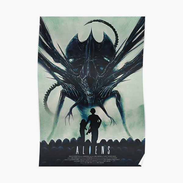 "Aliens (1986)" Poster for Sale by AlienFanArt | Redbubble