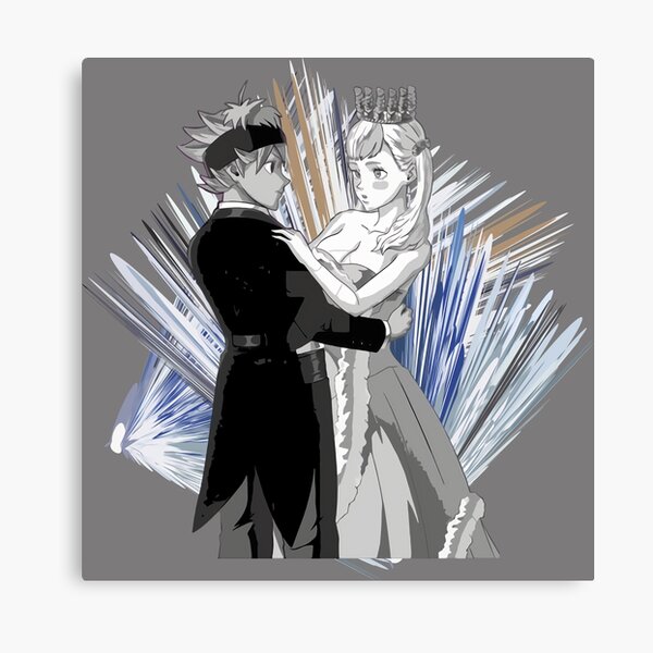 Black Clover Character Noelle Silva Dan Asta Noelle Silva Asta U95 Canvas Print For Sale By