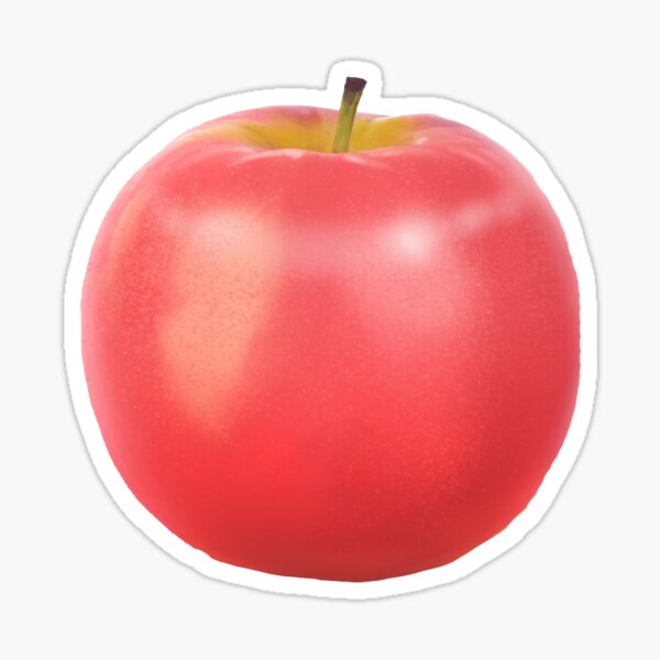 "Apple" Sticker by SalemMush | Redbubble