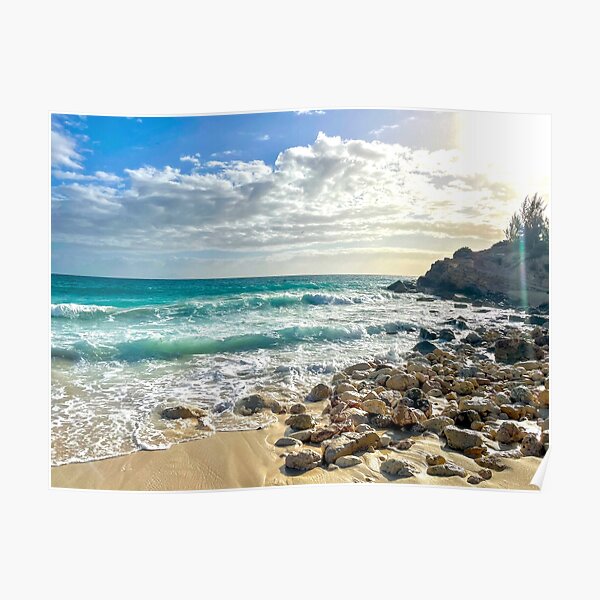 " Sint Maarten Ocean Cliff View" Poster for Sale by abouquet | Redbubble