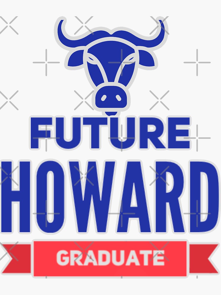 "Future Howard graduate" Sticker for Sale by mwebba2005 | Redbubble