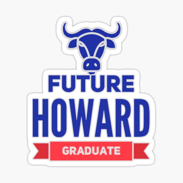 "Future Howard graduate" Sticker for Sale by mwebba2005 | Redbubble