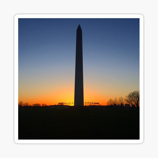"DC Landmark" Sticker by mwilliams9798 | Redbubble