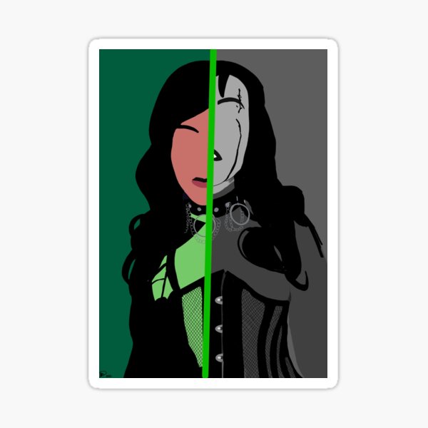 "Shego" Sticker by Anna-moonie | Redbubble